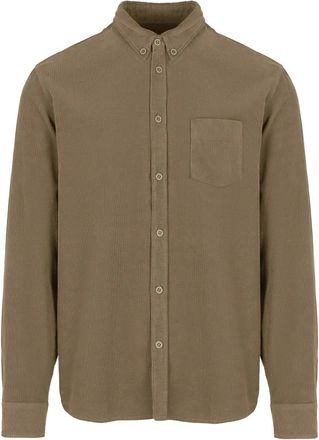 Bomboogie Homme, Chemises, Beige, Taille: M Chemise en velours c&ocirc;tel&eacute;