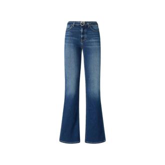 Pinko Flora Flare Jeans - - Jeans - Damen - Blau - W27
