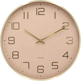 Karlsson Karlsson - Horloge murale ronde Elegance Glow