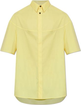 Jacquemus Homme, Chemises, Jaune, Taille: XS Atelier Shirt