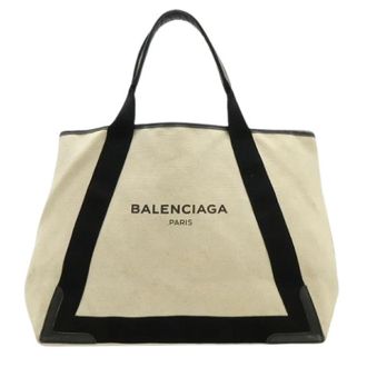 Balenciaga Pre-owned Navy Cabas Tote Bag - - Pre-owned - Damen - Beige - ONE SIZE