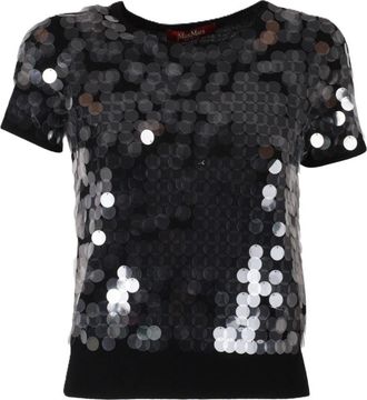 Max Mara Femme, Pulls, Noir, Taille: 40 FR Cassock