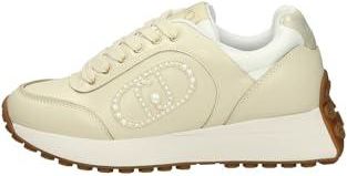 Liu Jo Liu Jo Baskets pour femme Lolo 17, cr&egrave;me, 37 EU