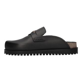 Versace Medusa Leder-Mules - - Shoes - Herren - Schwarzk - 41 EU