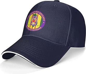Generic Sun Protection Casquettes Ancien Combattant De La 199E Brigade DInfanterie L&eacute;g&egrave;re Au Vietnam Unisexe Casquette De Baseball R&eacute;glable Anti-Soleil Cap po