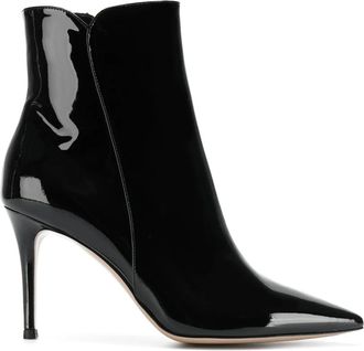 Gianvito Rossi Stiefeletten mit spitzer Kappe - Schwarz