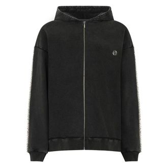 Philipp Plein Damen, Sweatshirts & Hoodies, Schwarzk, SGr&ouml;&szlig;e