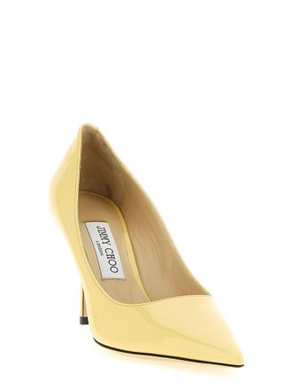 Jimmy Choo London Womens Pumps Yellow Bicolor