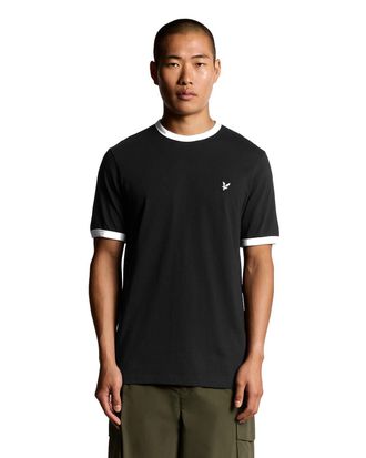 Lyle & Scott T-Shirt Herren | mit kurzen &Auml;rmeln | mit goldenem Adler-Logo auf der Brust | XS - XX