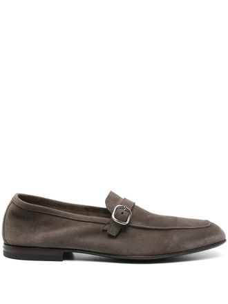 Green George Loafer aus Wildleder - Braun