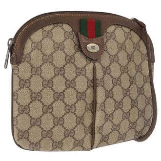 Gucci Pre-owned Canvas Cross Body Bag - - Pre-owned - Damen - Beige - ONE SIZE