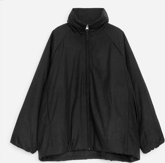 Arket Gepolsterte Liner-Jacke -Schwarz