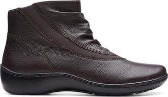 Clarks Damen Cora Derby Mode Stiefel, Dunkelbraun, 36 EU