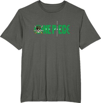 OnePiece Zoro Sch&auml;del Grafik Anime T-Shirt