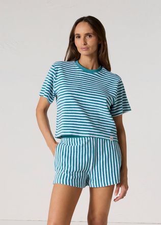 Jott Top &eacute;ponge Eaux coti&egrave;res ray&eacute; Silica stripe - Taille S