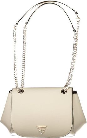 Guess Wei&szlig;e Polyethylen-Handtasche