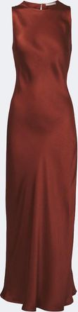 Asceno Midikleid Valencia aus Seidensatin