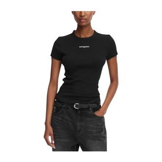 Tommy Hilfiger Femme, Tops, Noir, Taille: 38 FR T-Chemises