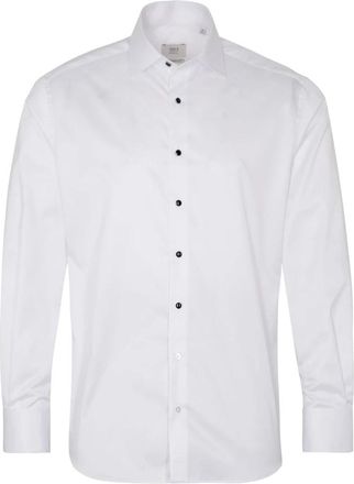 Eterna Luxury Shirt Twill Langarm - - Shirts - Herren - Wei&szlig; - 6XL