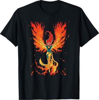 MARVEL X-Men Jean Grey Phoenix Cosmic Flames T-Shirt