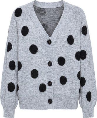 STUDIO UNTOLD Strickjacke Strickjacke Oversize Shape Dots