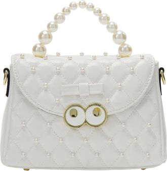 Mymo Klappentasche Klappentasche Frauen Wei&szlig;