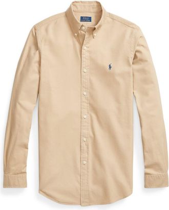 Ralph Lauren Oxford Hemd aus Baumwolle, Custom Fit in