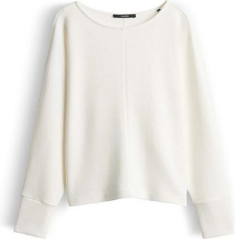 someday Sweatshirt UTIBBY TEXTURE Loose im Viskosemix weite Passform, schmal zulaufend, Rippstruktur, elastischer Stoff