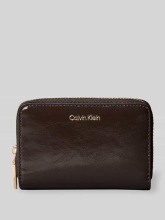 Calvin Klein Portemonnaie aus echtem Rindsleder
