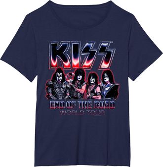 Kiss Kiss - End of The Road Tour Chrom T-Shirt