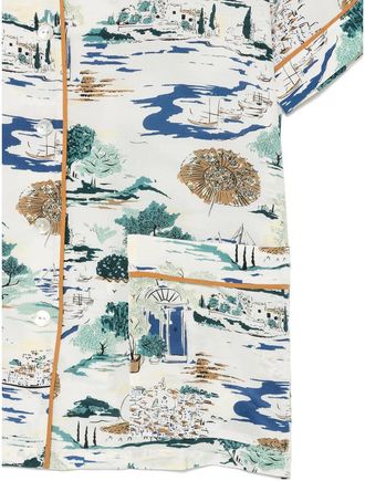 Olivia Von Halle Ingo Cadaq Pajama Set - Beige