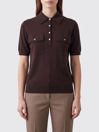 Parosh Slim-Fit-Strickpolo P. A.R. O.S. H. aus Wolle, Seide und Kaschmir
