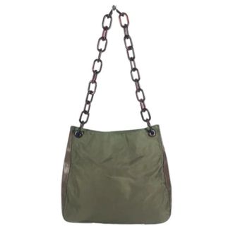 Prada Sac bandouli&egrave;re vintage doccasion - Femme - Pre-owned - Brun - Taille: ONE Size