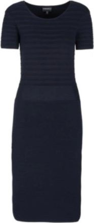 Emporio Armani Damen, Kleider, Blau, SGröße
