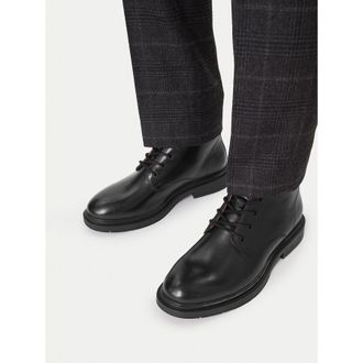 Gino Rossi Schn&uuml;rschuhe GINO ROSSI CEO-ARONNE-02 MI08 Schwarz