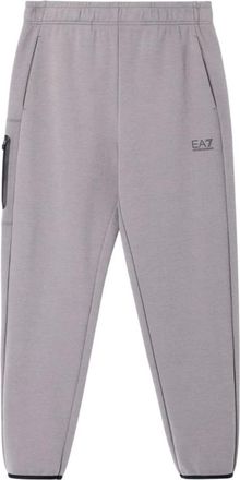 Emporio Armani Emporio Armani Ea7, Homme, Pantalons, Gris, Taille: L Drawstring Pantalons de surv&ecirc;tement