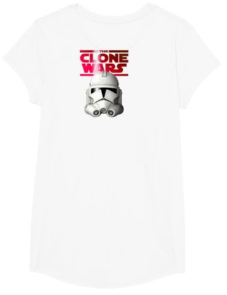 Star Wars The Clone Wars Trooper Helmet T-Shirt