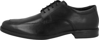 Clarks Herren Howard Apron Oxford-Schuh, Schwarzes Leder, 39.5 EU