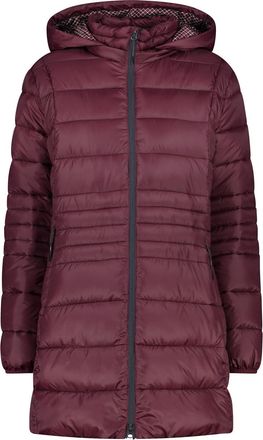 F.lli Campagnolo Damen Hoodie Parka, Burgundy, 44