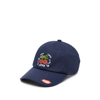 Kenzo Cherry-embroidered Baseball Cap