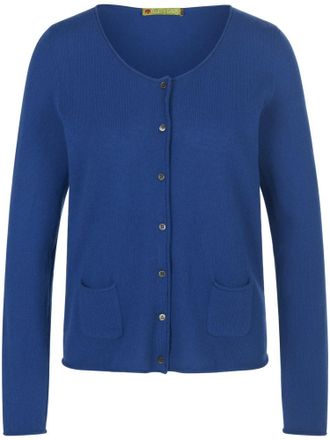 Peter Hahn Cardigan aus 100 % Kaschmir Peter Hahn blau