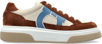 Ferragamo Homme, Chaussures, Brun, Taille: 43 EU Cassina Gan2 Baskets