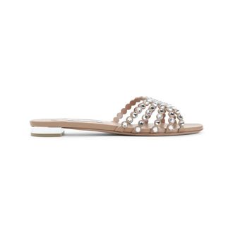 Aquazzura Tequila Slide - - Shoes - Damen - Rosa - 37 EU