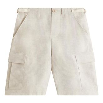 Drôle de Monsieur Homme, Shorts, Beige, Taille: S Short en coton avec grandes poches latérales