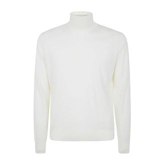 FILIPPO DE LAURENTIIS Homme, Pulls, Blanc, Taille: 3XL Pull à col roulé en mérinos