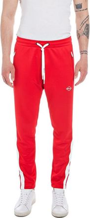 Replay Herren Jogginghose mit Tunnelzug, Poppy Red 555 (Rot), S