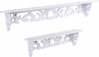 CHICIRIS Yctze Schwebende Wandregale - Wandmontierte Regale, Ausstellungsregal, Schwebende Aufbewahrungsm&ouml;bel, Heimdekorationsst&auml;nder - Wandregale - Zuhause un