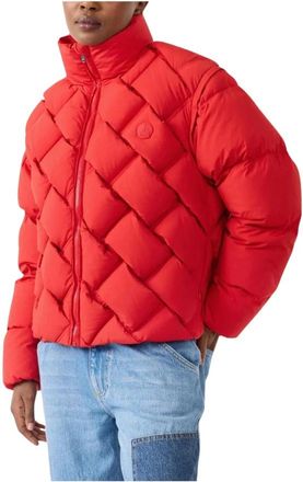 Jott Jott, Femme, Vestes, Rouge, Taille: 36 FR Alya Parka