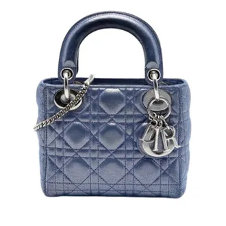 Dior Pre-owned Lady Dior - - Pre-owned - Damen - Blau - ONE SIZE