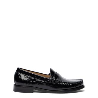 Stuart Weitzman Femme, Chaussures, Noir, Taille: 36 1/2 EU Lottie Loafer